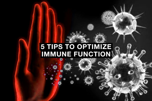 5 Tips to Optimize Immune Function