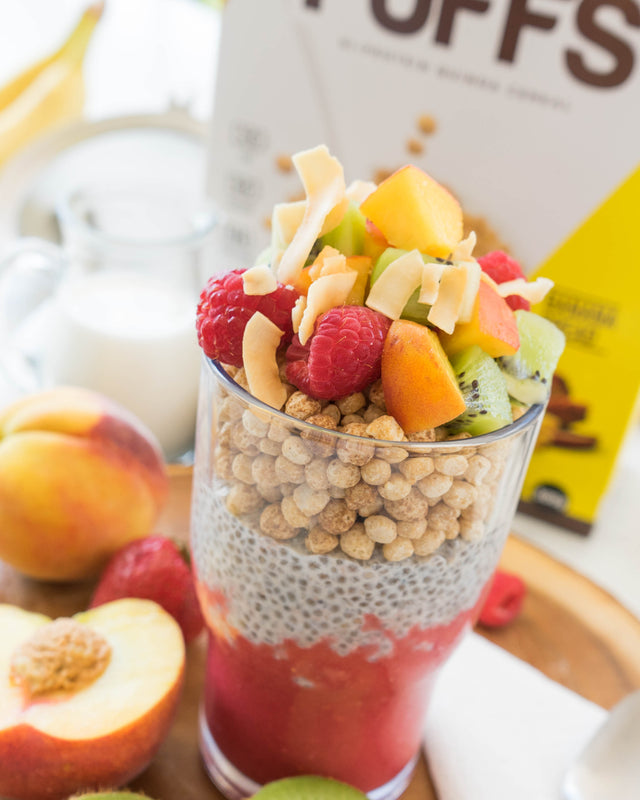 Delicious Quinoa Puffs Parfait – 1 Up Nutrition