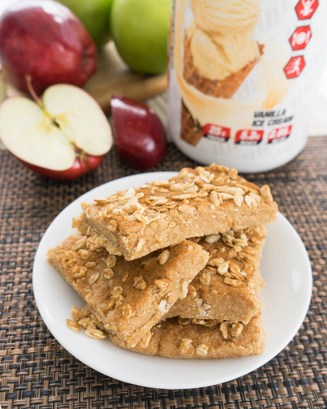 Apple Pie Protein Bars
