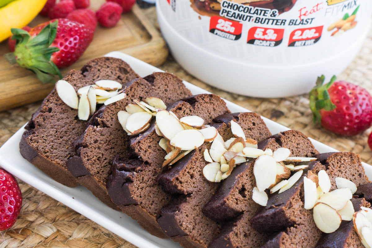Chocolate Banana Protein cake
