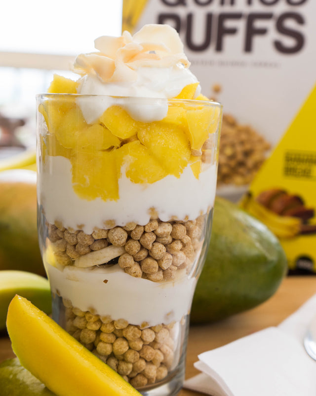 Quinoa Puffs Parfait