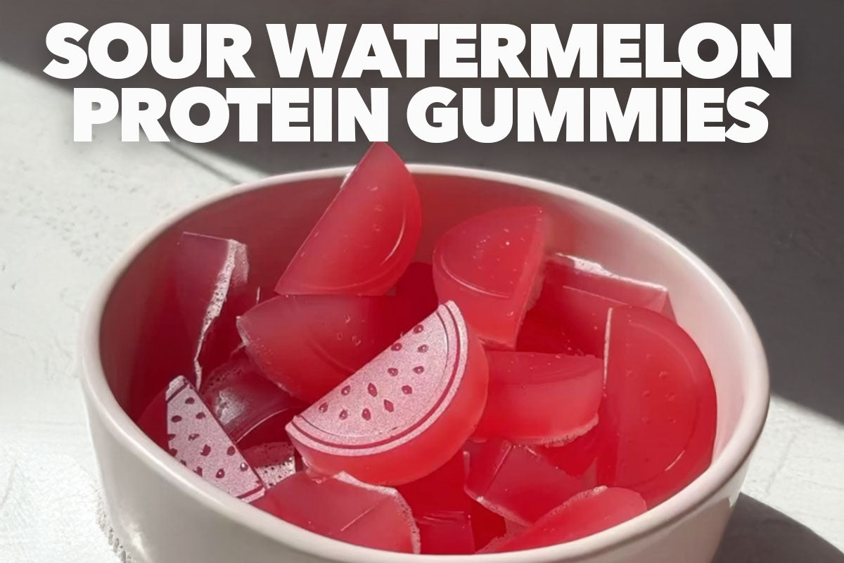 Sour Watermelon Protein Gummies Recipe