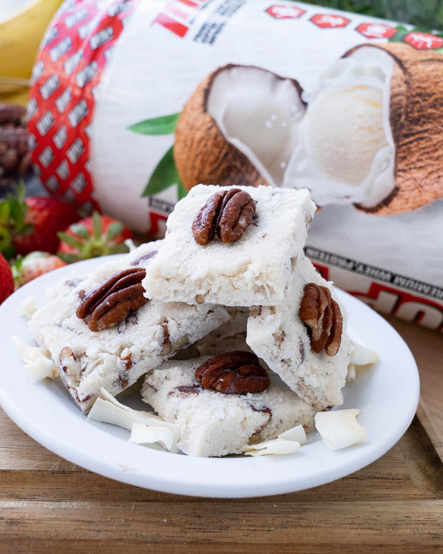 Coconut protein bites – 1 Up Nutrition