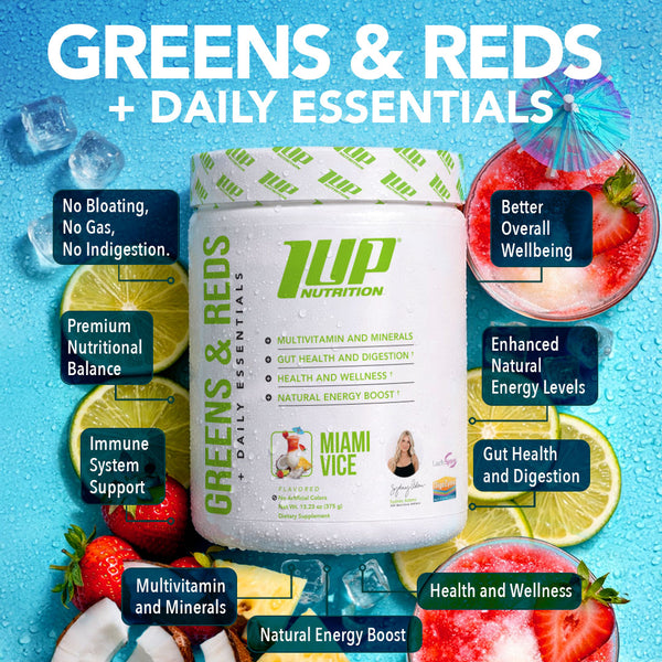 1up Nutrition Greens And Reds 1